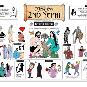 Book of Mormon Primary Overviews From 1 Nephi - Alma 29 - Etsy