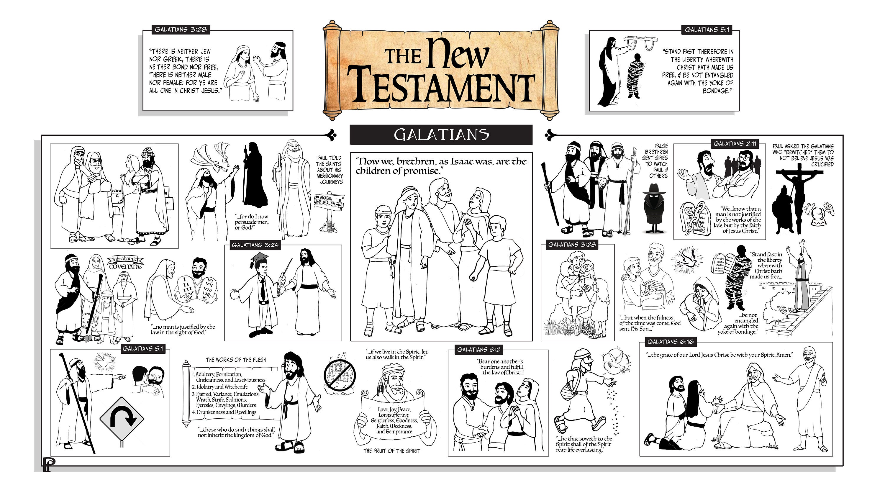 New Testament Coloring Page of Come Follow Me Lessons Matthew 28 ...