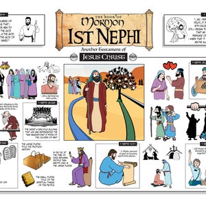 Book of Mormon Primary Overviews From 1 Nephi - Alma 29 - Etsy