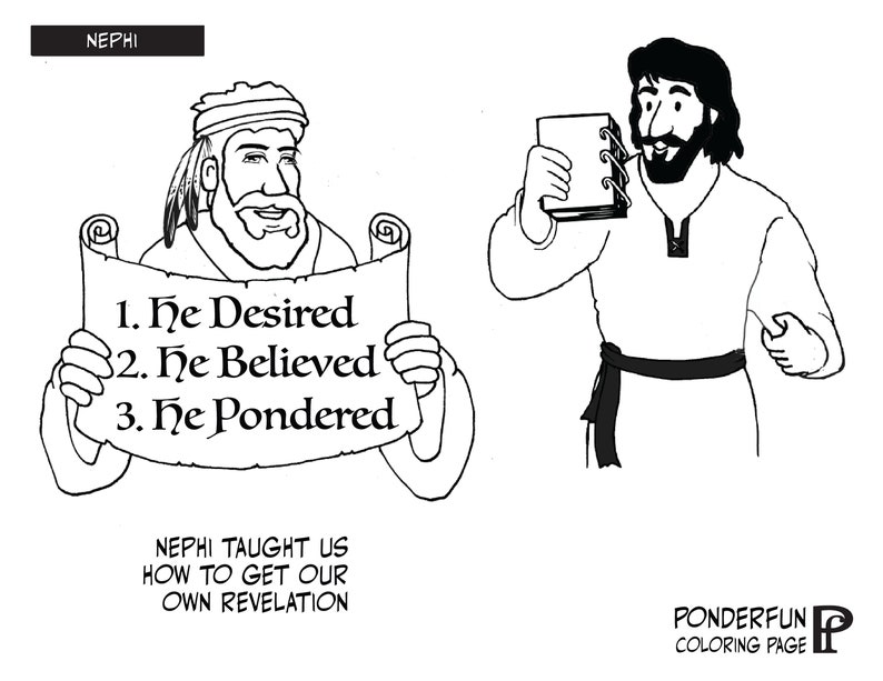 Book of Mormon Nephi the Prophet Overview and Script - Etsy