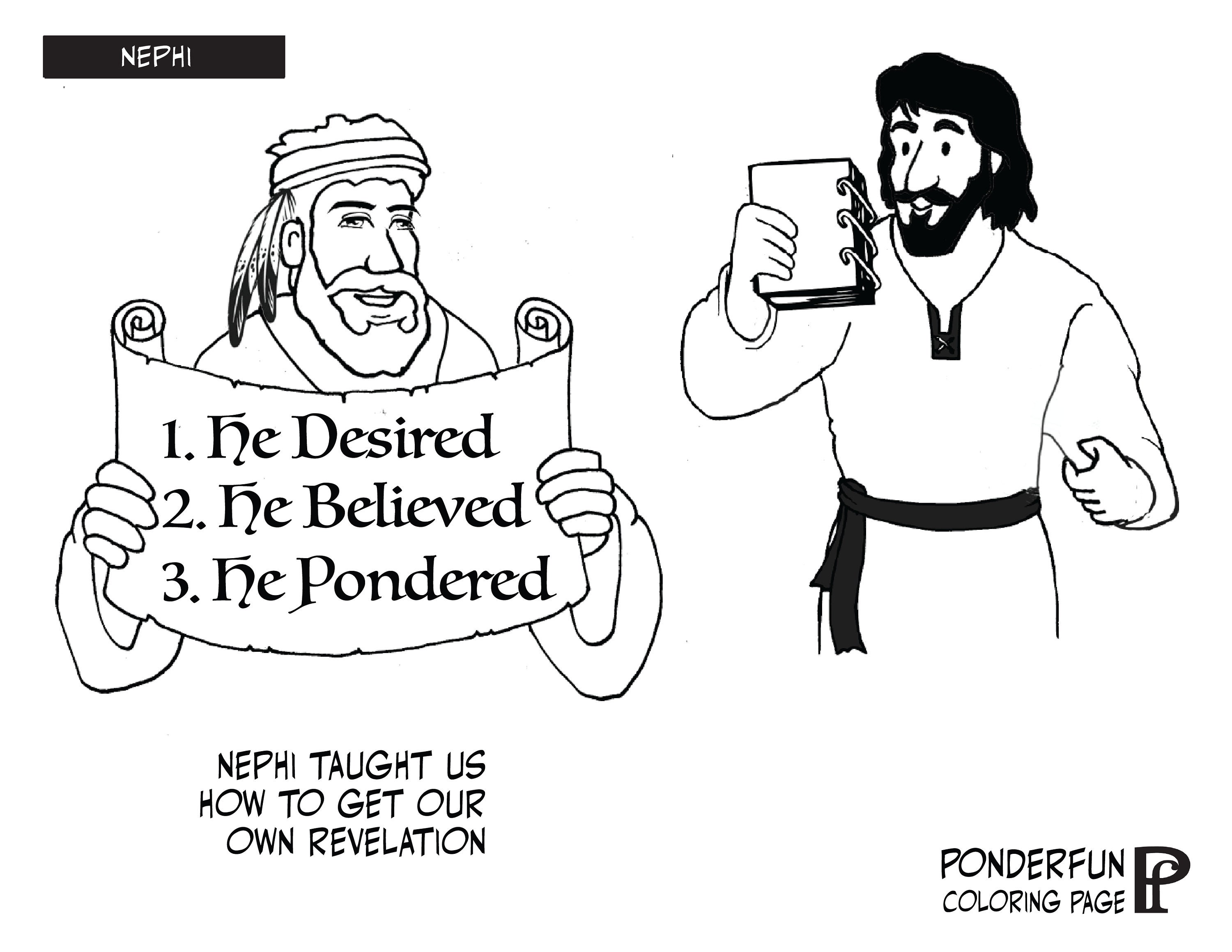 Book of Mormon Nephi the Prophet Overview and Script - Etsy