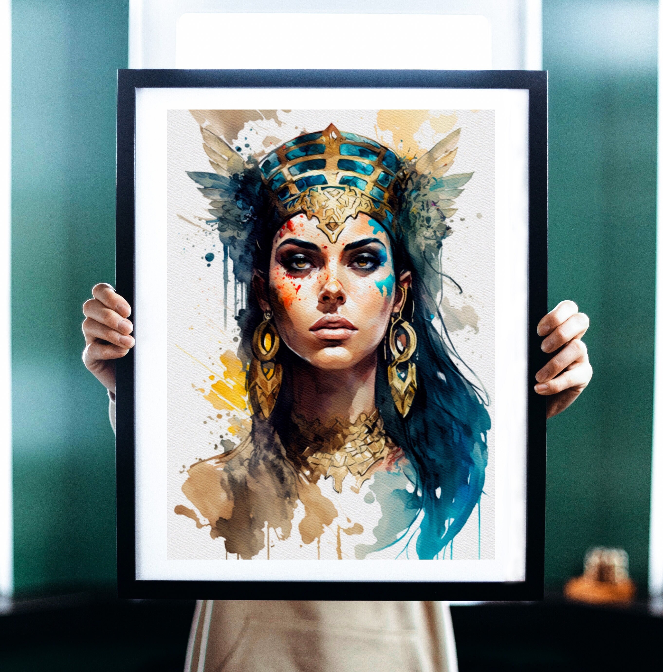 Egyptian Queen Cleopatra Painting