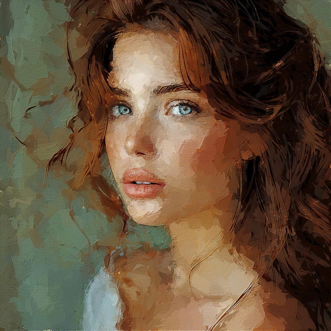 Custom Painting From Photo on Canvas, Original Handmade Portrait ...