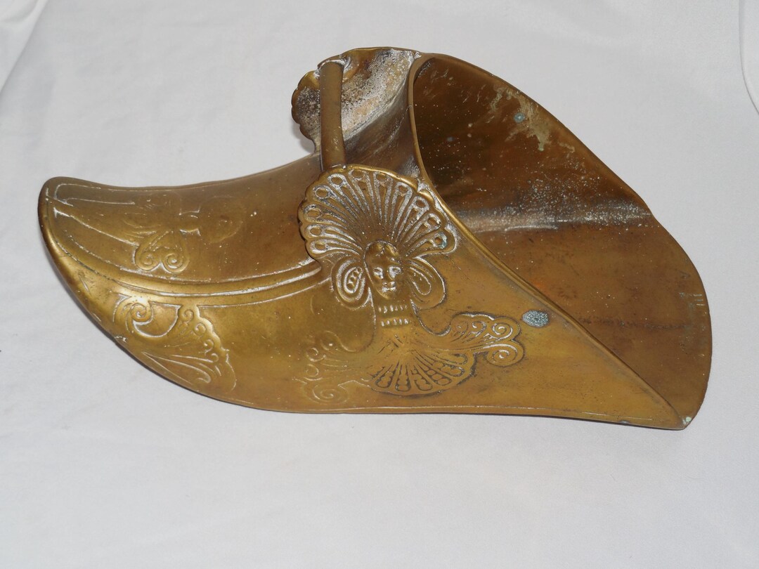 Antique Brass Spanish Colonial Conquistador Single Shoe Horse Stirrup ...