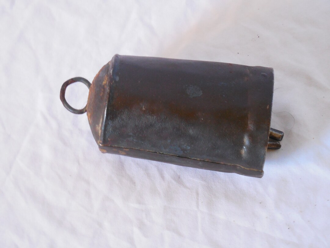 Vintage/antique Middle Eastern Rustic Primitive Iron Goat Sheep Bell ...