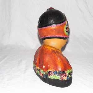 Antique Esther Hunt Lotus Bud Head Bust 1920s Hand Made Sculpture - Etsy