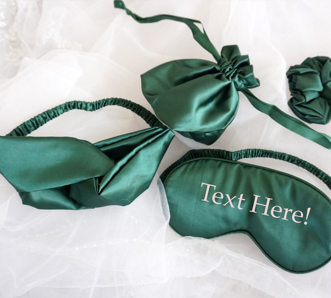 Personalized Custom Sleep Eye Mask Set, Christmas & Holiday Gift ...