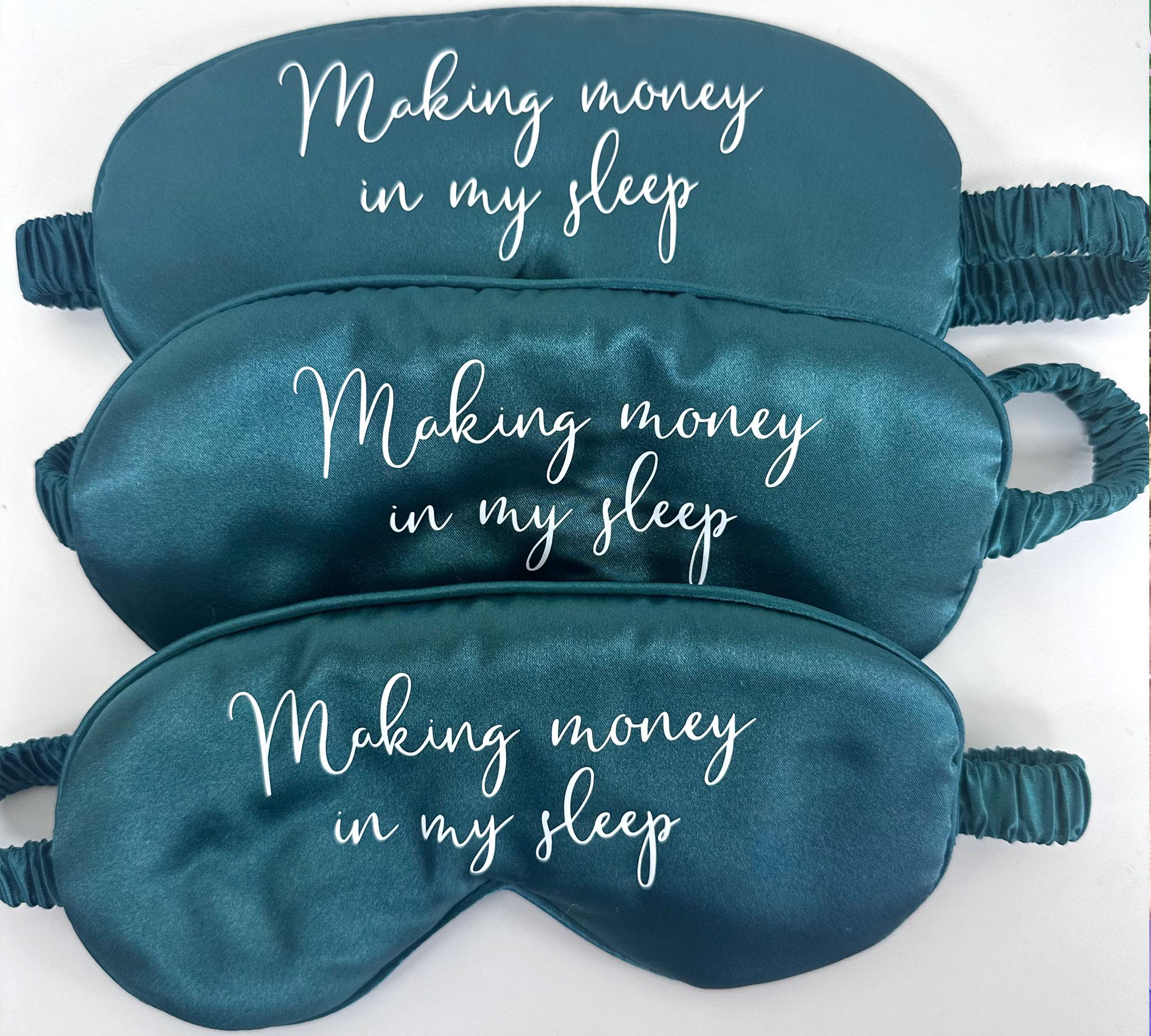 Personalized Custom Sleep Eye Mask Set, Christmas & Holiday Gift ...