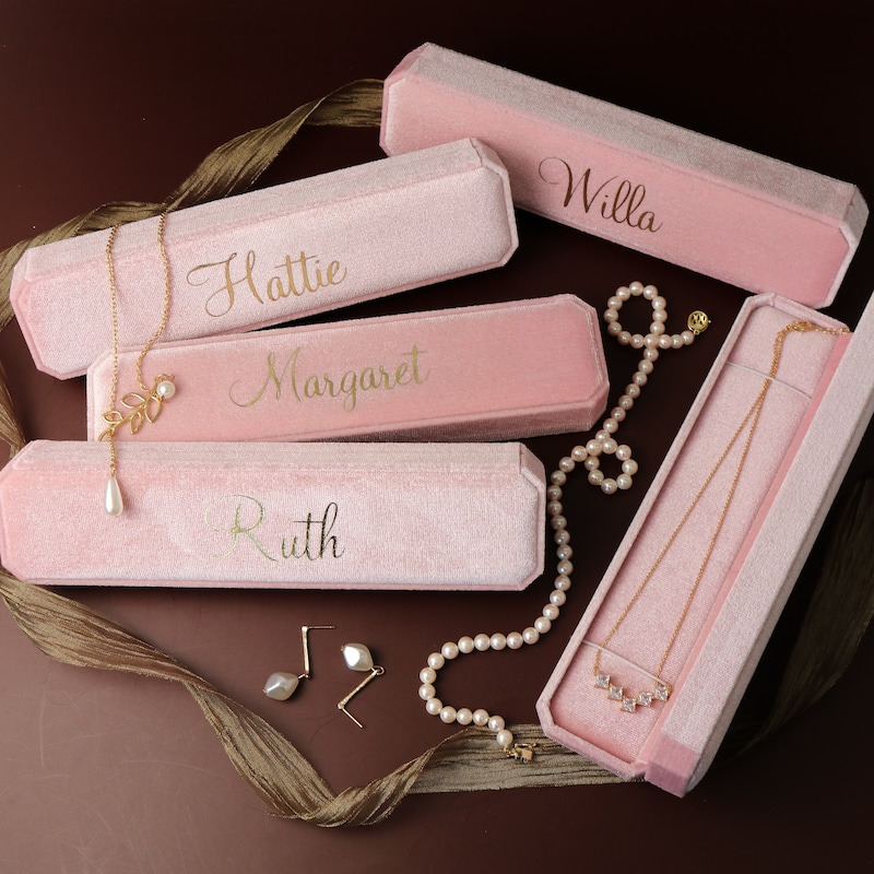 Pink French Jewelry Box - Etsy