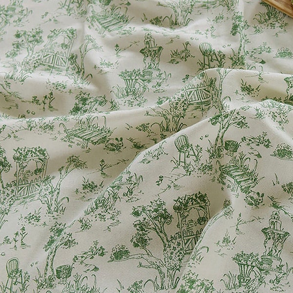 Toile Bedding - Etsy