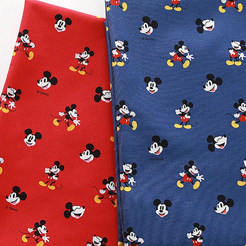 Mickey Mouse Fabric - Etsy