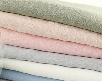 Crinkle Rayon Fabric | Etsy