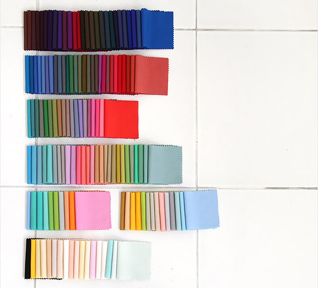 ZEN Solid A/145 Colors 20s Combed Cotton by the Yard Made in Korea ...