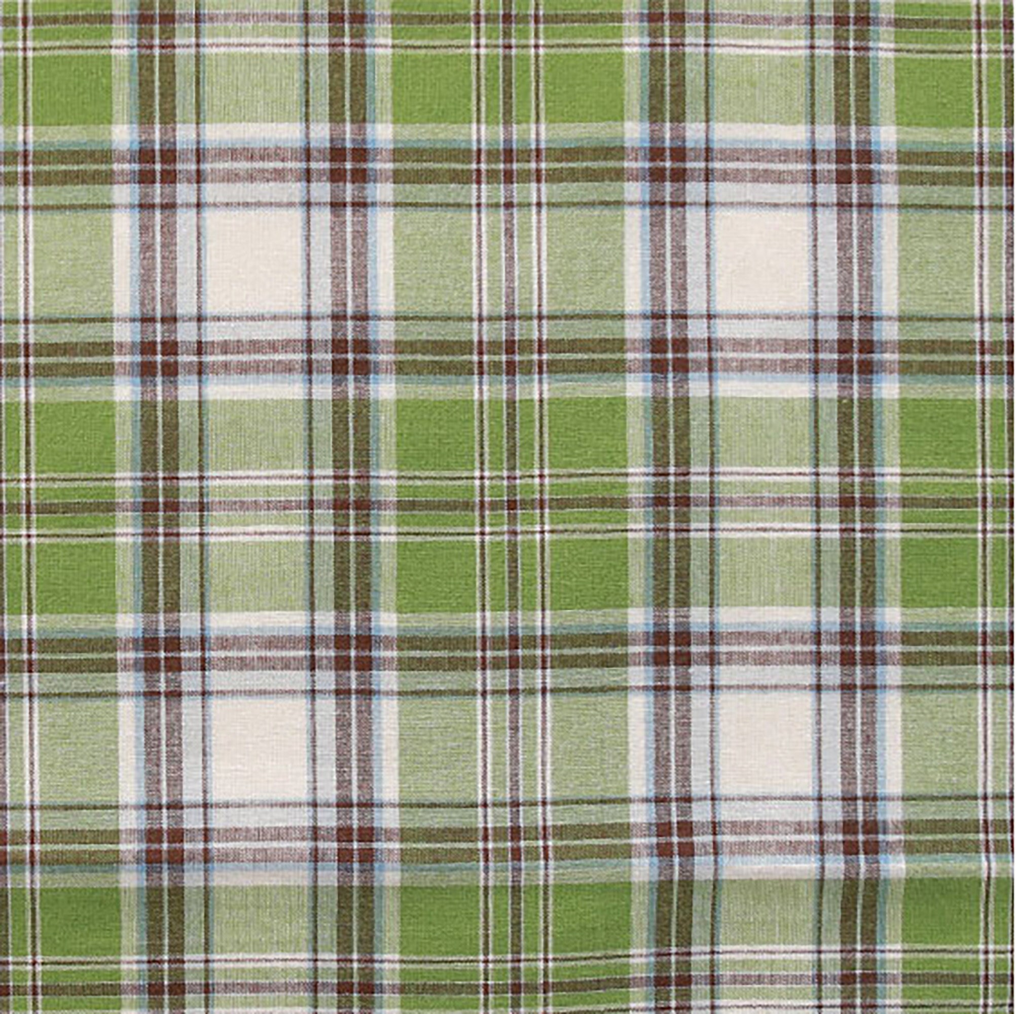 Vintage Green Check Washed Cotton by the Yard Made in Korea - Etsy