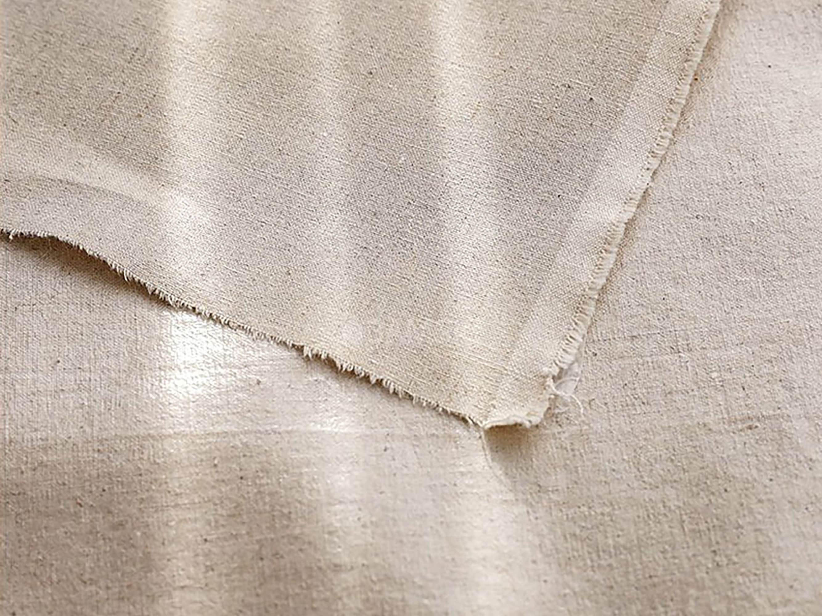 Natural Laminated | TPU Laminated Cotton Linen by the Yard 4 Colors ...