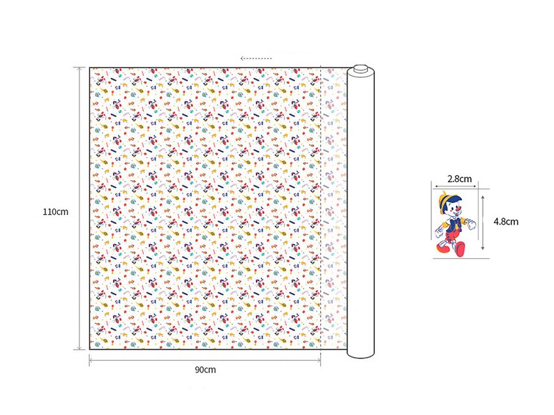 Pinocchio | Disney Cotton by the Yard Made in Korea Premium Fabric ...
