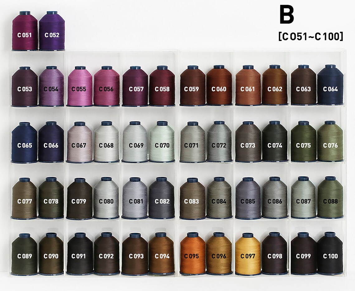 Core Sewing Thread B No. CO51-CO100 of 100 Colors 45'S/2 | Etsy