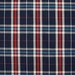 Royal Navy Check Washed Cotton by the Yard Made in Korea Yarn Dyed ...