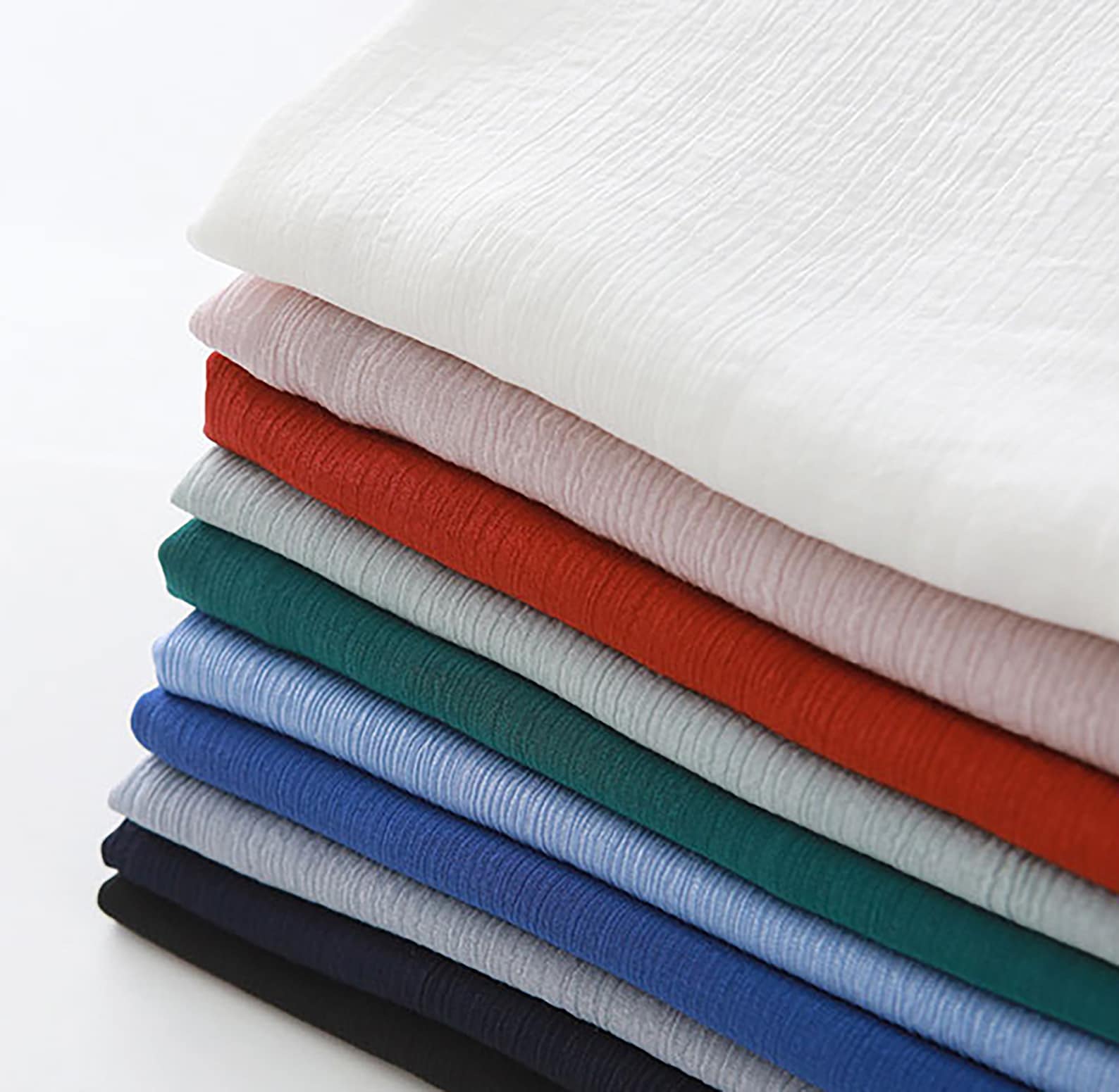 6 Colors Crinkle Rayon Nylon by the Yard Made in Korea Premium Crepe ...