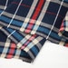 Royal Navy Check Washed Cotton by the Yard Made in Korea Yarn Dyed ...
