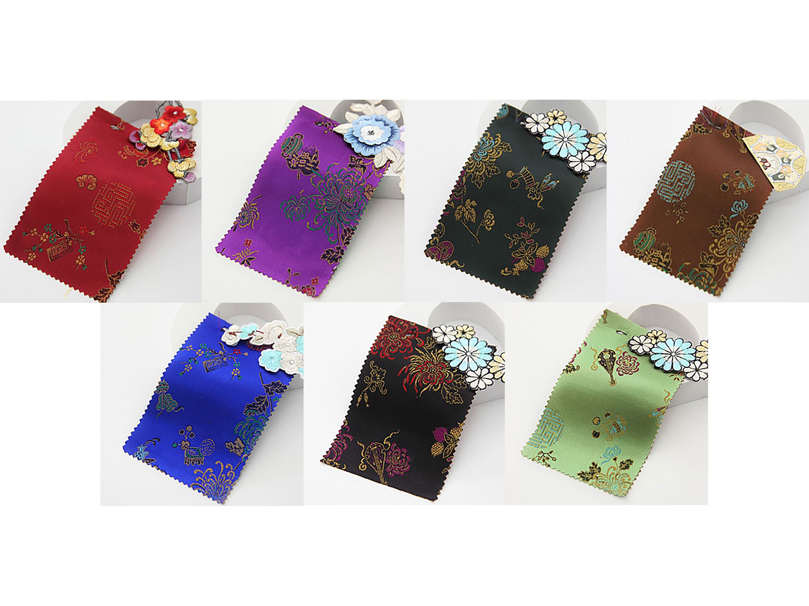 Seven Colors Silk Korean Silk by the Yard 21 Colors Made in - Etsy