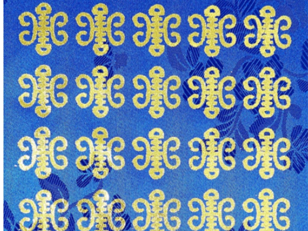 Pupa Butterflies, Phoenix, Flowers - Gold Metallic Foil Heat Transfer ...