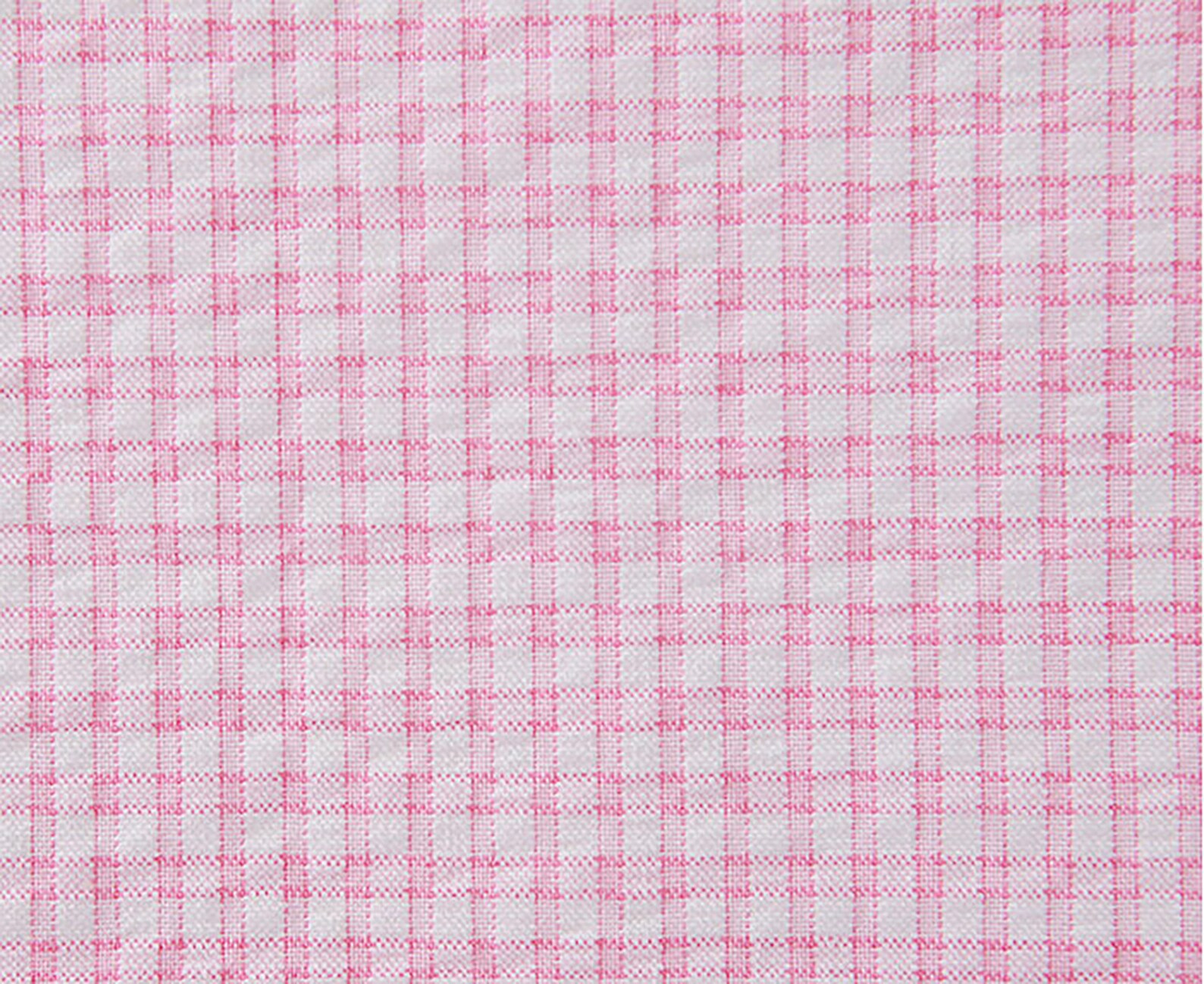 Mini Chou - Check Pattern Seersucker, Yarn Dyed Cotton Fabric by the ...
