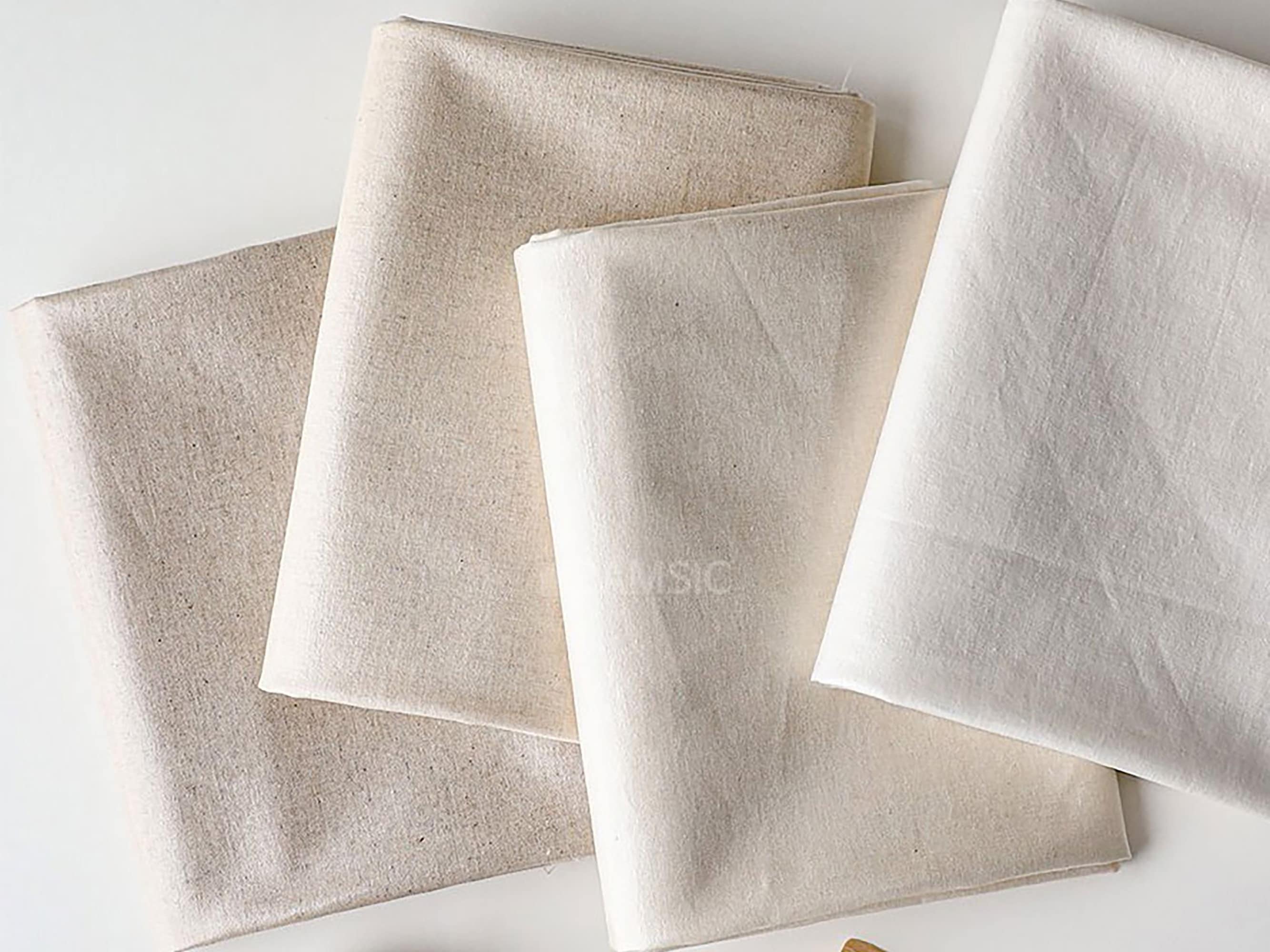 Natural Laminated | TPU Laminated Cotton Linen by the Yard 4 Colors ...