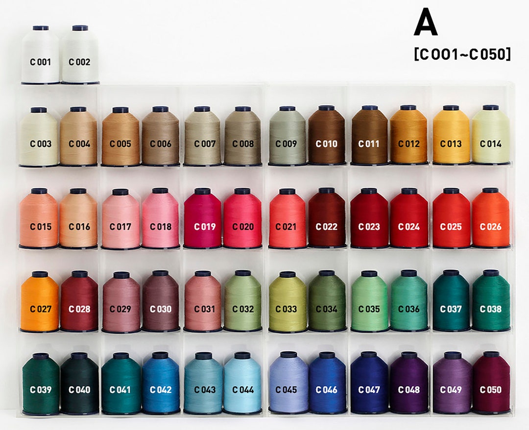 Core Sewing Thread A No. CO01-CO50 of 100 Colors 45'S/2 Coco Core ...
