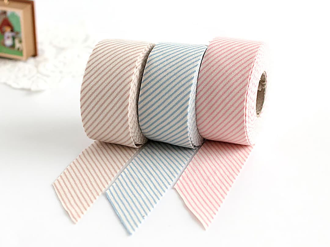 Mellow | Organic Cotton Knit Bias Tape, 7 Yards Roll, 4cm Wide, 3 ...