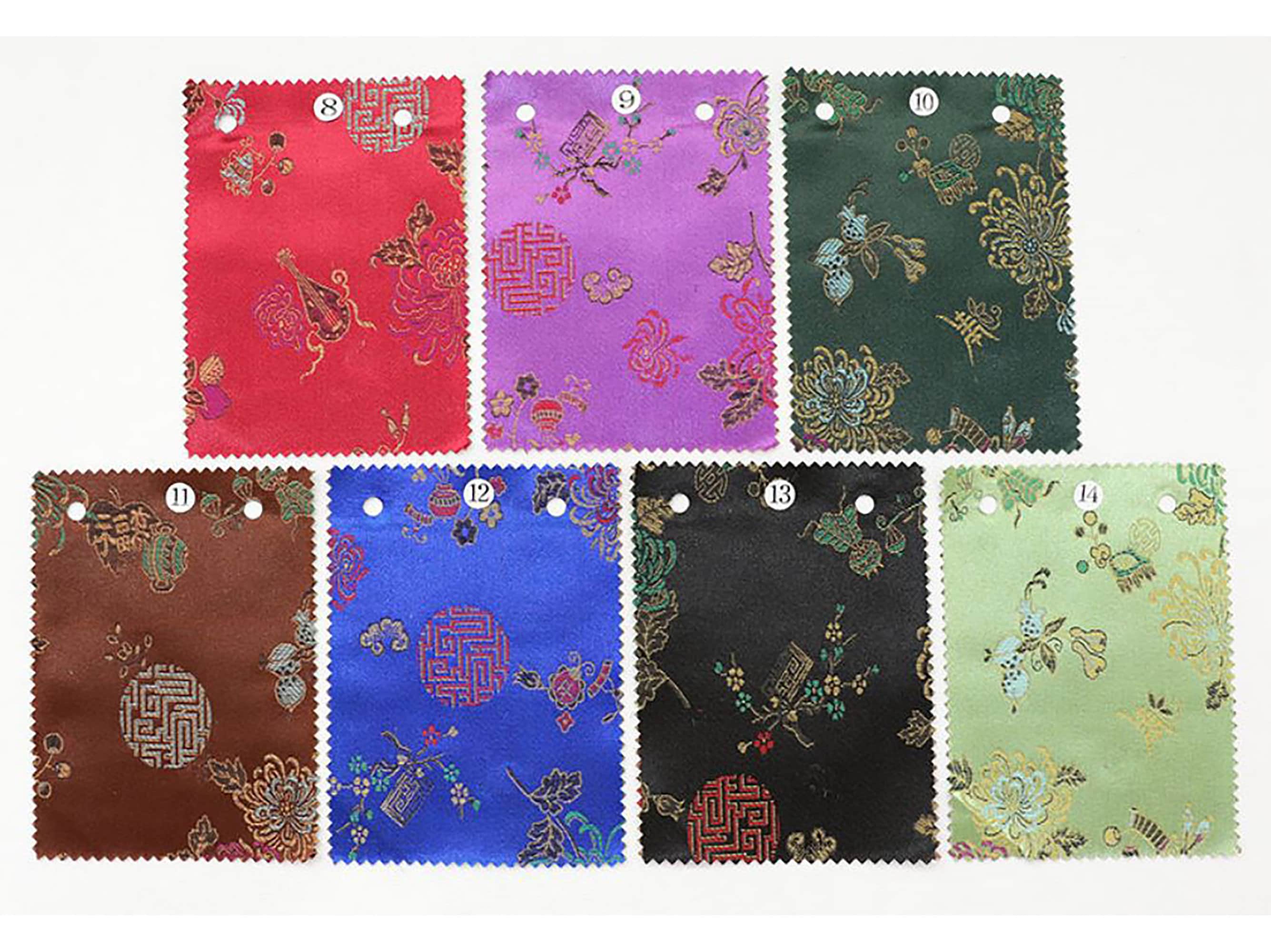 Seven Colors Silk Korean Silk by the Yard 21 Colors Made in - Etsy