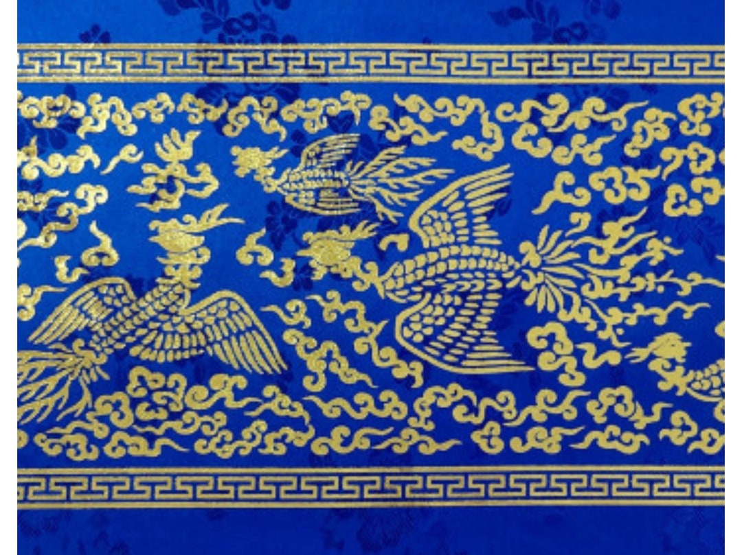 Phoenix Large, Gold Metallic Foil Heat Transfer Vinyl for Hanbok ...