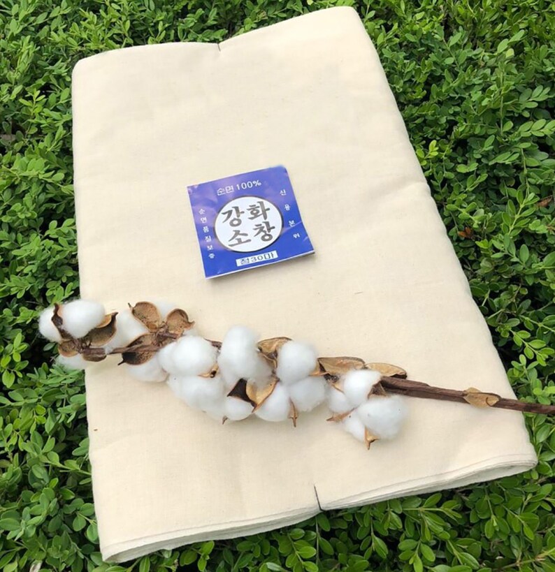 Sochang Cotton Korean Traditional Pure Cotton 100% by the | Etsy