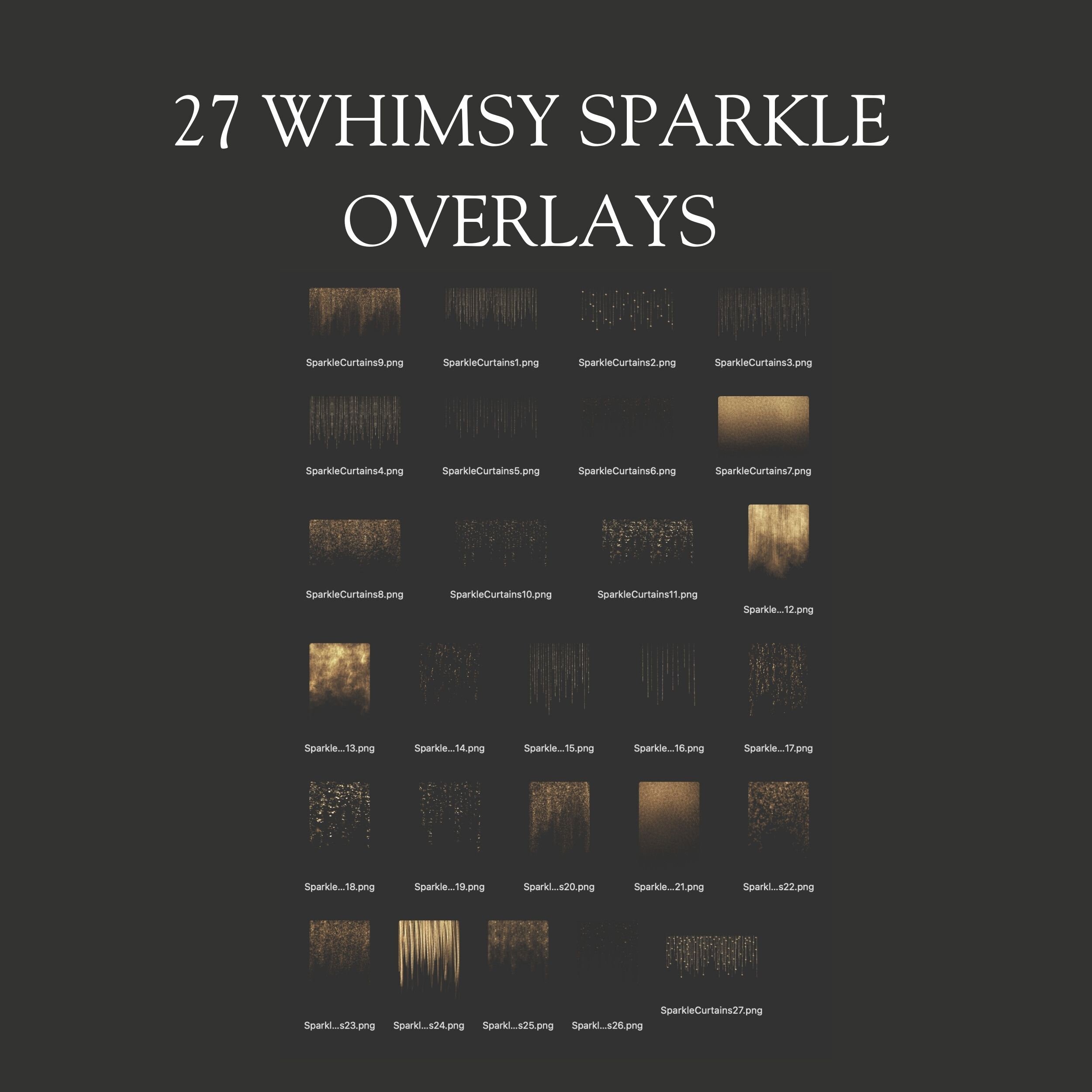 WHIMSY SPARKLE Backdrop Overlays, Gold Glitter Overlay, Maternity Overlays, Maternity Digital ...