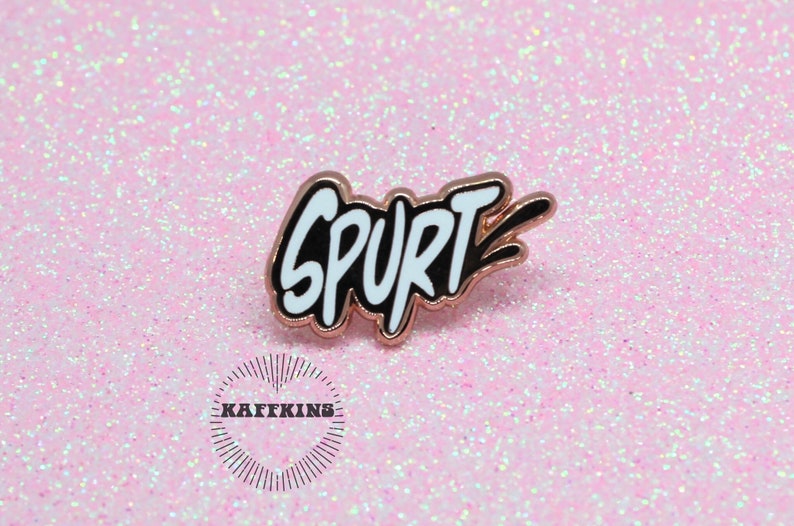 Rosegold Manga SFX Pins - Anime Manga Enamel Pin - Cute Enamel Lapel ...