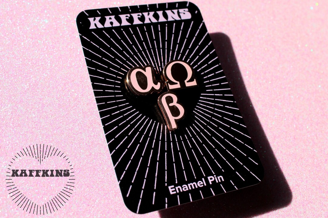 Rosegold Omegaverse Pins - Anime Manga Enamel Pin - Cute Enamel Lapel ...