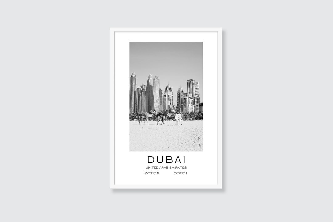 DIGITAL: Dubai Print Dubai Printable Dubai Poster Dubai Camel Print ...