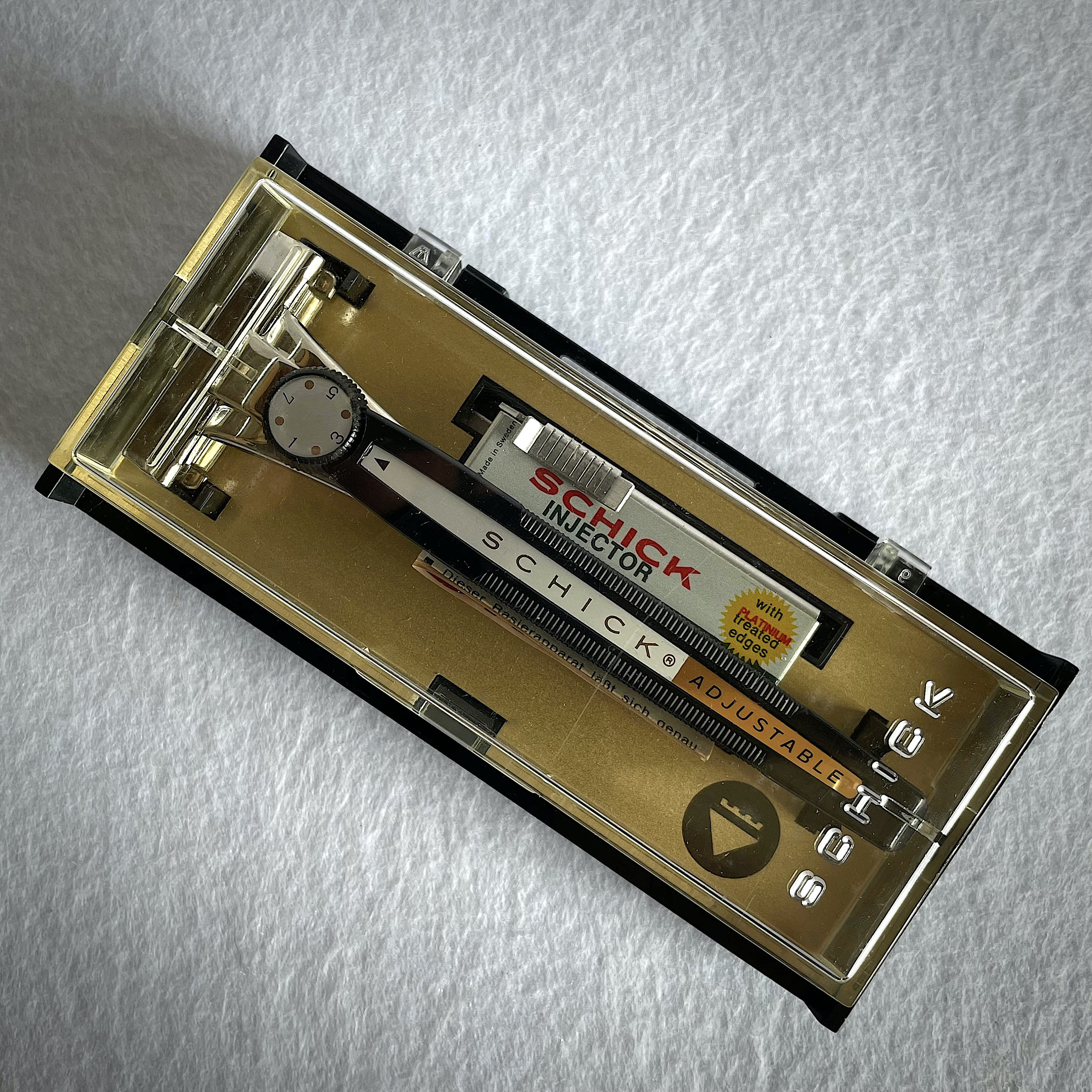 New Old Stock Razor Schick Injector Adjustable Type M 1965 to - Etsy