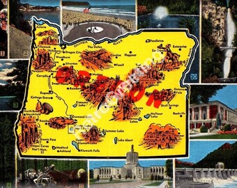 Magnet State Map - Etsy