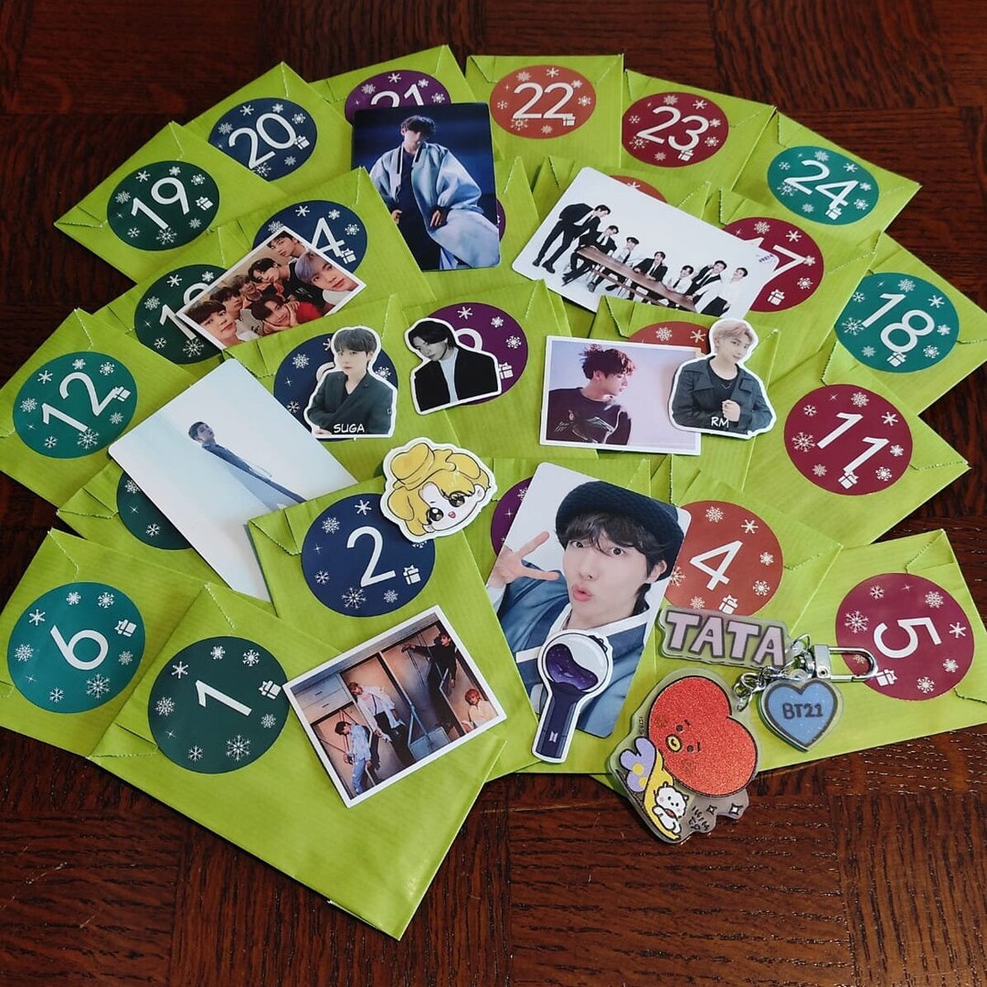 Mini BTS Advent Calendar - Etsy