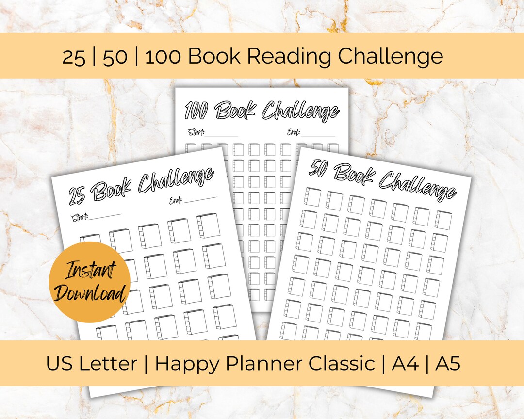 Reading Challenge Tracker, Summer Book Log, Reading List, Bookshelf ...