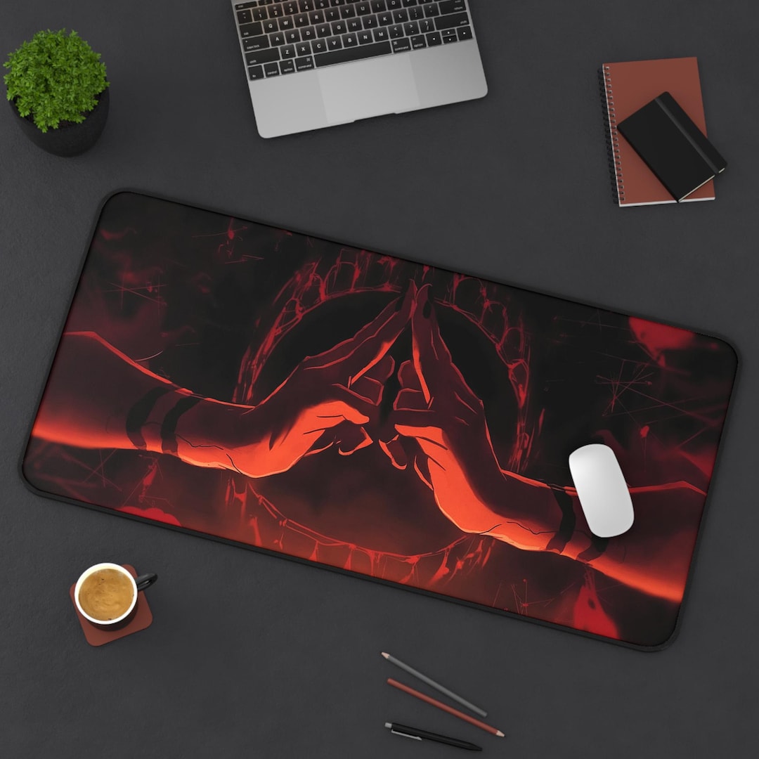 Akatsuki Desk Mat/mouse Pad Inspired by Naruto - Etsy