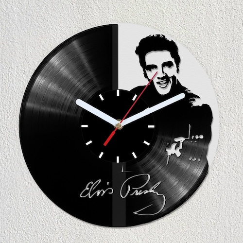 Elvis Presley Vinyl Record Wall Clock Gift Idea Art Decorate - Etsy