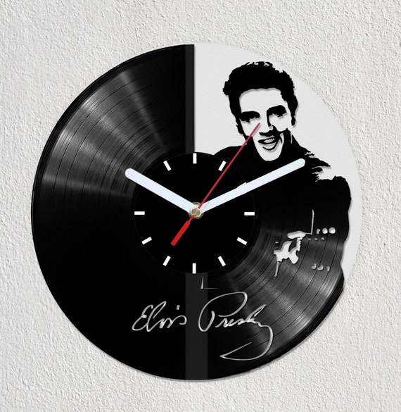 Elvis Presley Vinyl Record Wall Clock Gift Idea Art Decorate | Etsy