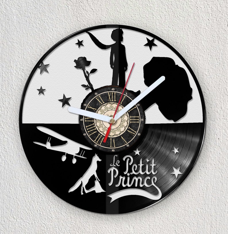 The Little Prince Petit Prince Vinyl Record Wall Clock Gift Idea Art ...