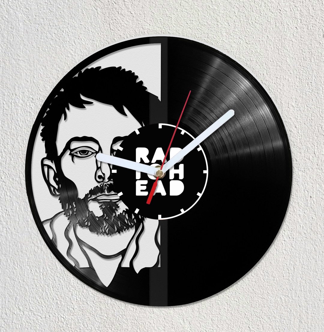 Radiohead Vinyl Record Wall Clock Gift Idea Art Decorate Home - Etsy
