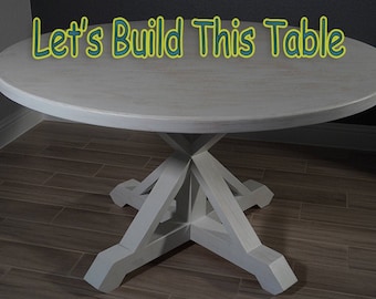 Round Dining Room Table - Etsy