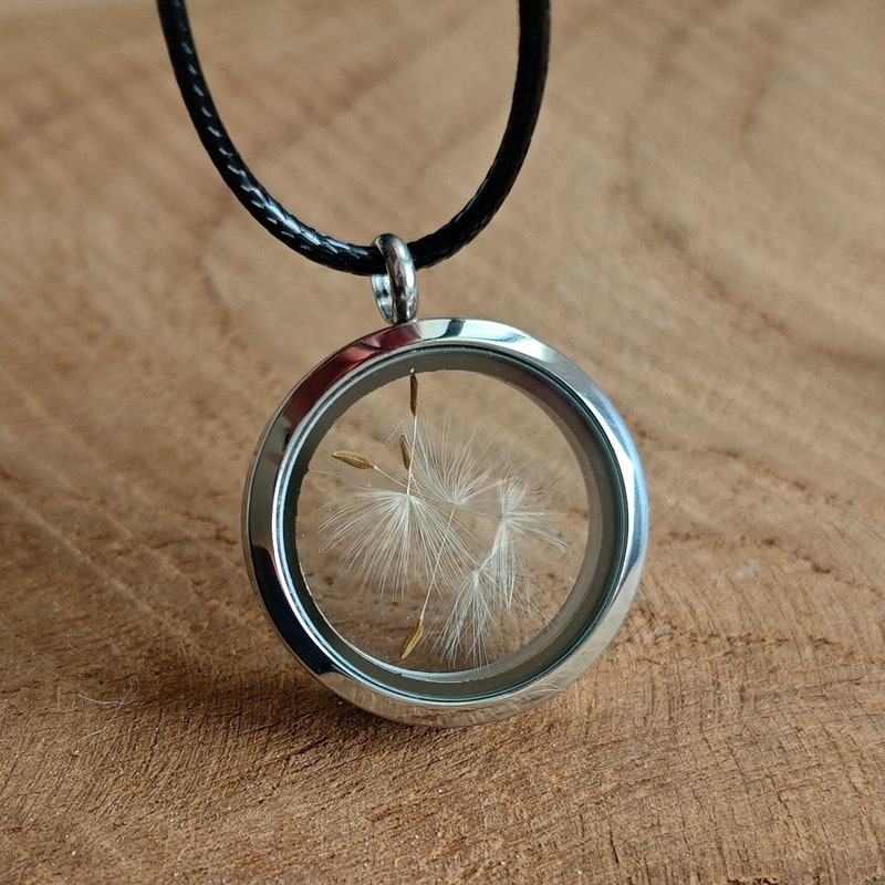 Dandelion Necklace - Etsy