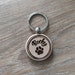 Pet Key Ring Paw Engraving With Name, Gift for Animal Lovers ...