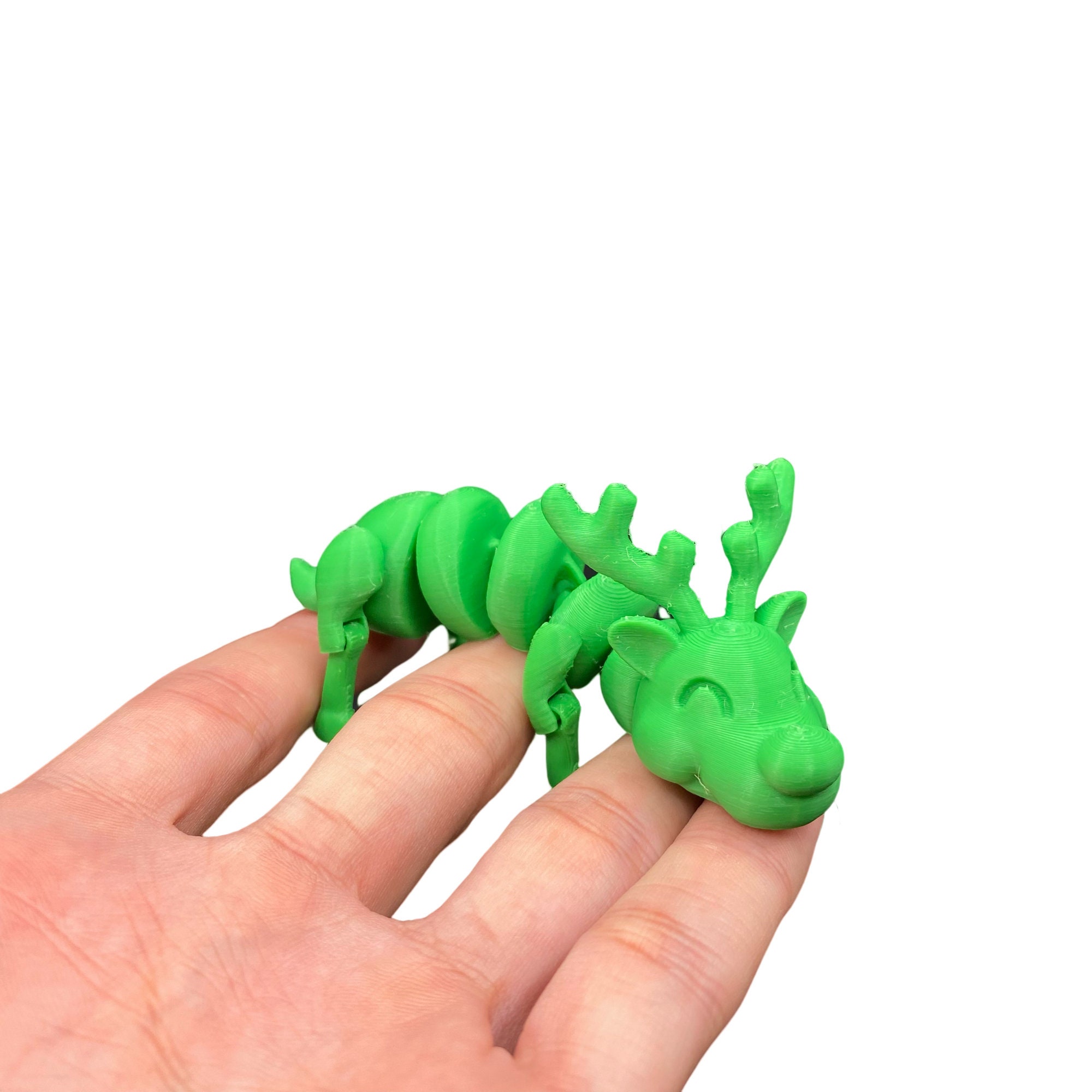 Articulated Reindeer Fidget Toy - Etsy